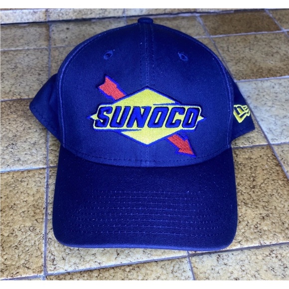 New Era | Accessories | Sunoco New Era Snapback Adjustable Hat Navy Red ...
